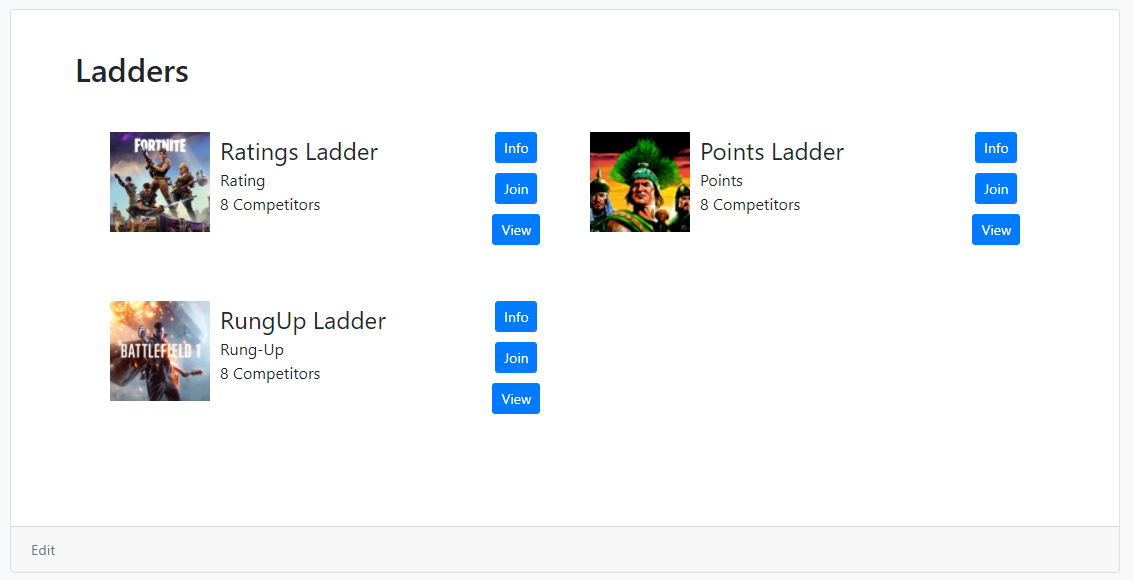 Free Gaming Ladder Script Php Aplikasi - reneway